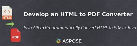 desarrollar un convertidor de html a pdf en java