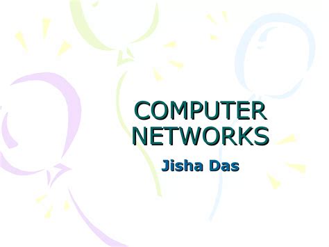 computer networks ppt