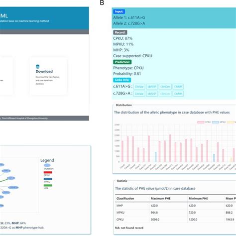 Ppml Web Server For Predicting The Pku Phenotype A Overview Of The
