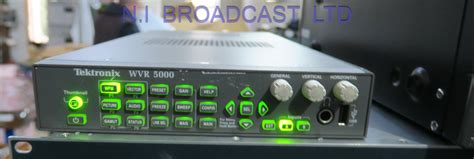 Tektronix Wvr5000 HDSDI SDI Rasterizer With Audio And HD Option N I Broadcast Ltd