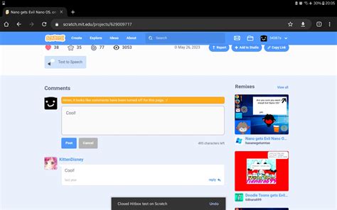 Comments Turned Off Error Appears When Commenting On Projects Of Deleted Users But The Comments
