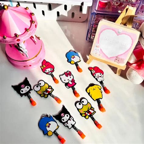 خرید و قیمت سر مدادی چوبی کرومی ملودی کیتی سینامورول جوجه لوازم التحریر