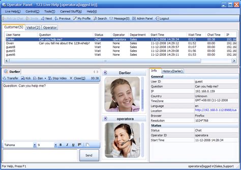 123 Live Help Chat Server Software For Mac 5 3 Screenshots