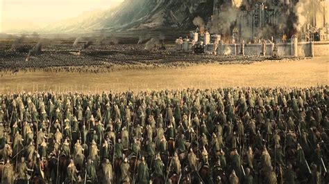 Epic Moment In Return Of The King Battle Of The Pelennor Fields