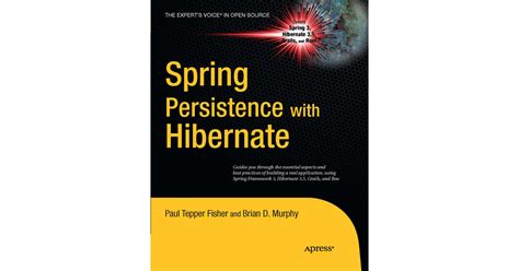 Spring Persistence With Hibernate Book