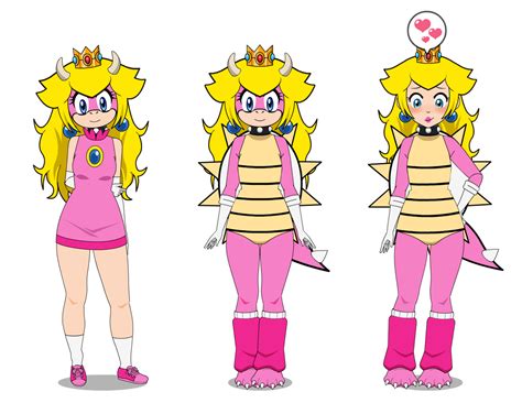 Kisekae Princess Peach Koopa Form By Demitronhelgo On Deviantart