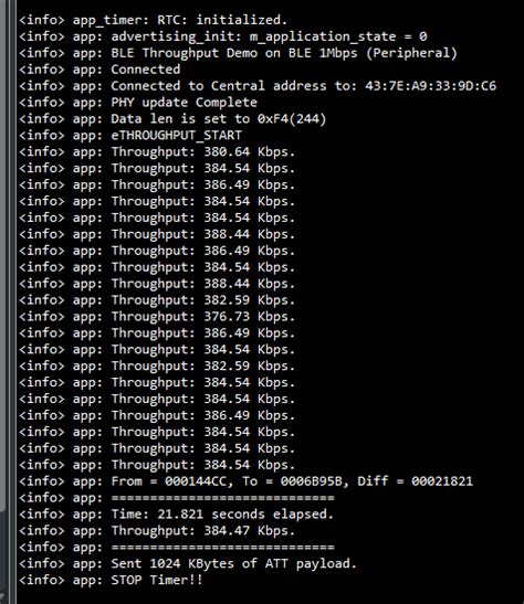 Maximum Ble Throughput With Ios Jimmyiot