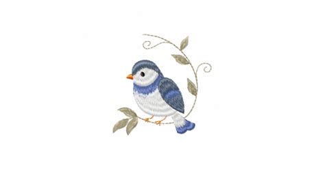 Bird Embroidery Design