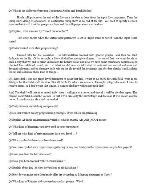 Interview Quetions Download Free Pdf Computer File Data Type