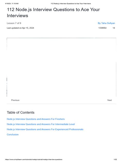 112 Node Js Interview Questions To Ace Your Interviews Download