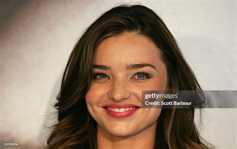 Model Miranda Kerr Smiles At The Relaunch Of Her Kora Organics Range