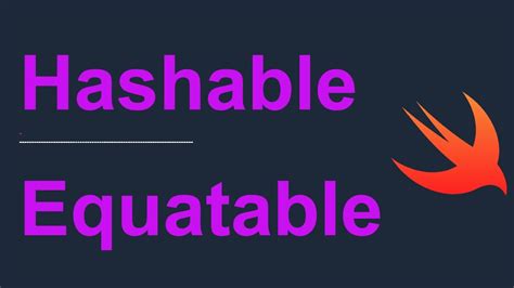 Hashable And Equatable In Swift 5 Xcode 11 2020 Ios Youtube