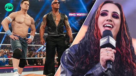 I Am Disappointed In The Rocks Daughter Ava Raines Wwe Run While He Is Still Killing It With