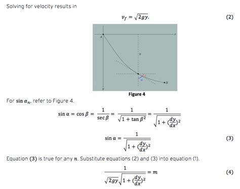 The Brachistochrone Curve