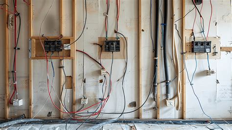 Wire On Wall Electrical Wiring In Building Current Insulation