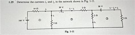 Solved Determine The Currents Ix And Iy In The Chegg Com