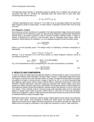 Image Inpainting Using Cloning Algorithms PDF