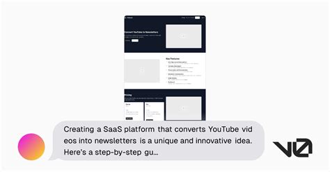 Creating A Saas Platform That Converts Youtube Videos Into Newsletters