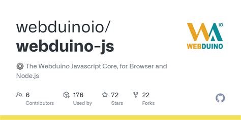 GitHub Webduinoio Webduino Js The Webduino Javascript Core For Browser And Node Js
