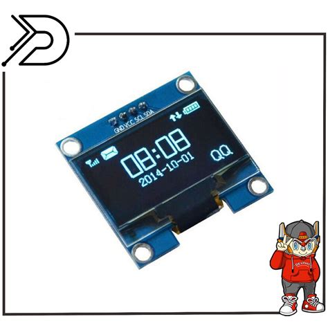 Jual Oled Lcd 096 Inch Blue I2c Iic 128x64 Display Module For Arduino