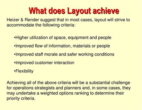 PPT Operations Management Layout Strategy PowerPoint Presentation Free Download ID