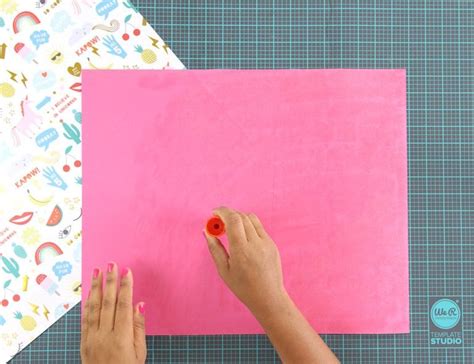 How To Make A Pocket Folder Damask Love