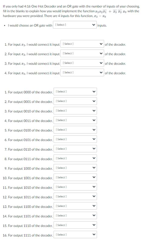 Solved Fill In The Blanks To Explain How You Would Implement