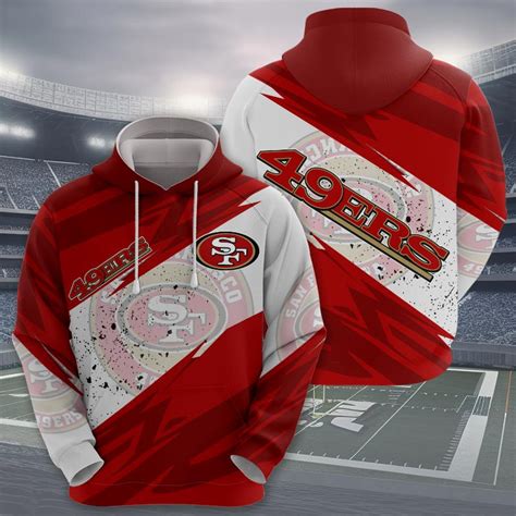 San Francisco 49ers All Over Print Apparel Nousty