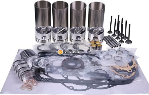 Fridayparts Overhaul Rebuild Kit Compatible Compatible For Mitsubishi S L S L Engine