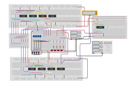 Circuit Design Experimento 3 Parte 3 Tinkercad
