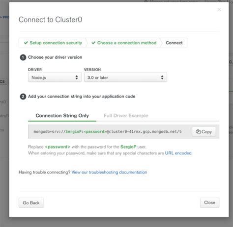 connecting to mongodb atlas quick post on how to connect to mongodb