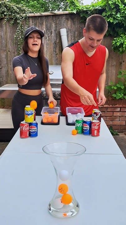Sis Vs Bro Soda Challenge Shorts Youtube
