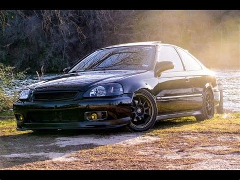 Modified 1999 Honda Civic Ex Coupe Youtube