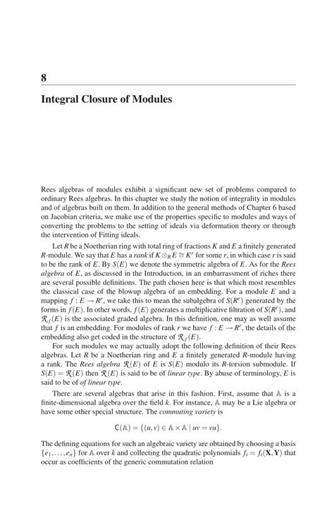 pdf integral closure of modules