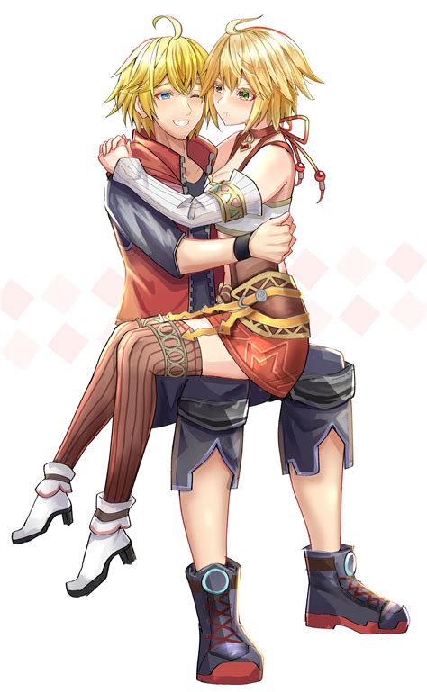 Shulk And Fiora Xenoblade Chronicles And 2 More Drawn By Okurasato