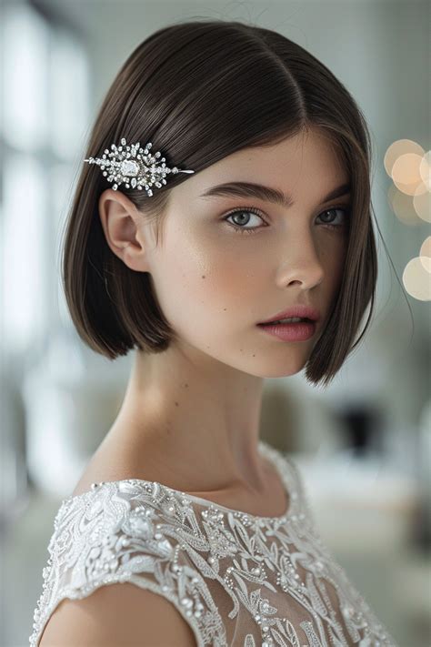 48 Chic Wedding Hairstyles For Short Hair That Wow