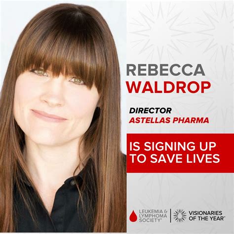 Very Excited To Support Rebecca In This Important Endeavor Brandy