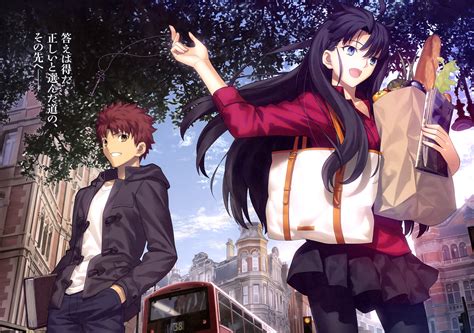 Tags Fate Stay Night TYPE MOON Scan Emiya Shirou Takeuchi Takashi Official Art Tohsaka
