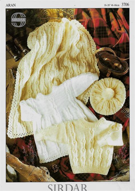 Sirdar 3706 Knitting Pattern Rock The Cradle Patterns