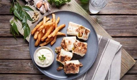 Individually Sliced Shawarma Wraps Wrap Bites