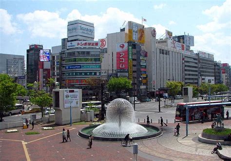 1okayama City In Front Of Okayama Station Okayama Prefecture Japan