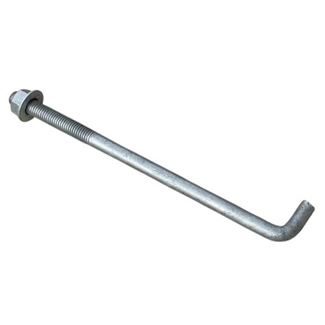 5 8 X 12 Concrete Anchor L Bolts Nuts And Washers Included Sandbaggy