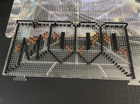 Doom Logo Sprite Pattern Credit To U Beadinoff R Beadsprites