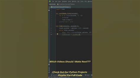 Countdown Clock And Timer In Python Trick 🤫 Countdown Clock Timer