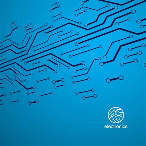 Premium Vector Vector Abstract Computer Circuit Board Illustration Technology Element With