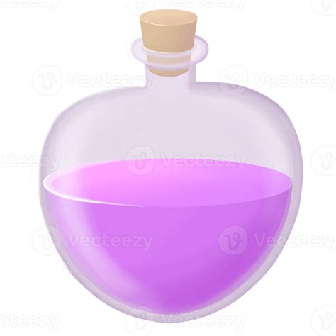 Purple Magic Potion 43807994 Png