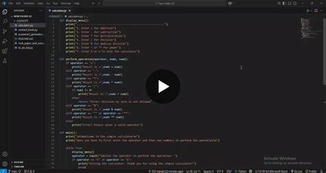 python internshiptasks calculatorapp programmingjourney… indrajit