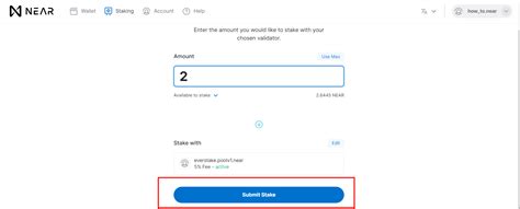 How To Stake Near Near Using Ledger Nano S Everstake