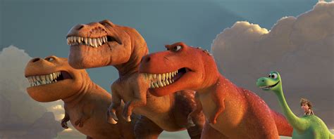 The Good Dinosaur Hd Wallpaper Featuring Arlo And Spot