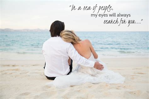 Beach Wedding Quote Lovely Beach T For Couple Custom Photos With